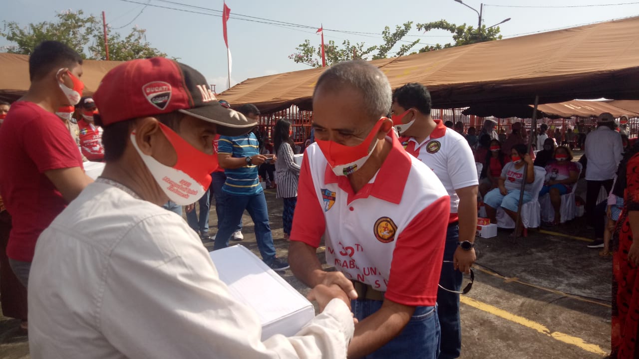 Dandim 0418/Palembang Hadiri Baksos Alumni Akabri 88 | NASIONAL XPOS