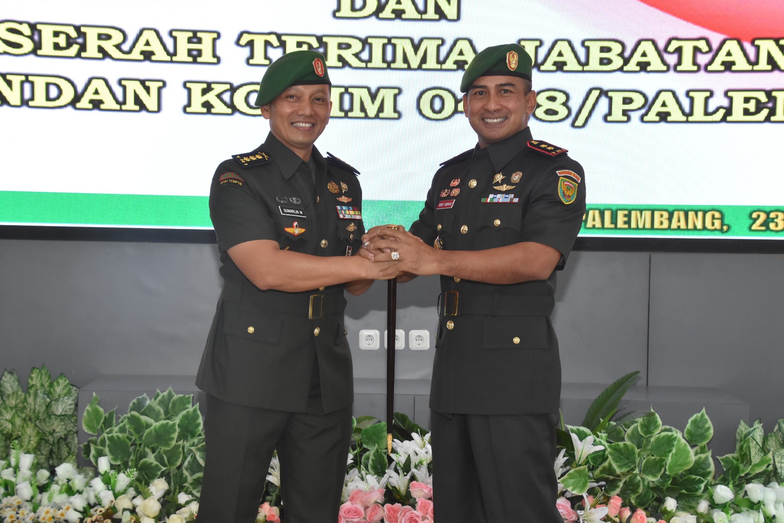 Letkol Czi Arief Hidayat Resmi Jabat Komandan Kodim 0418/Palembang | NASIONAL XPOS