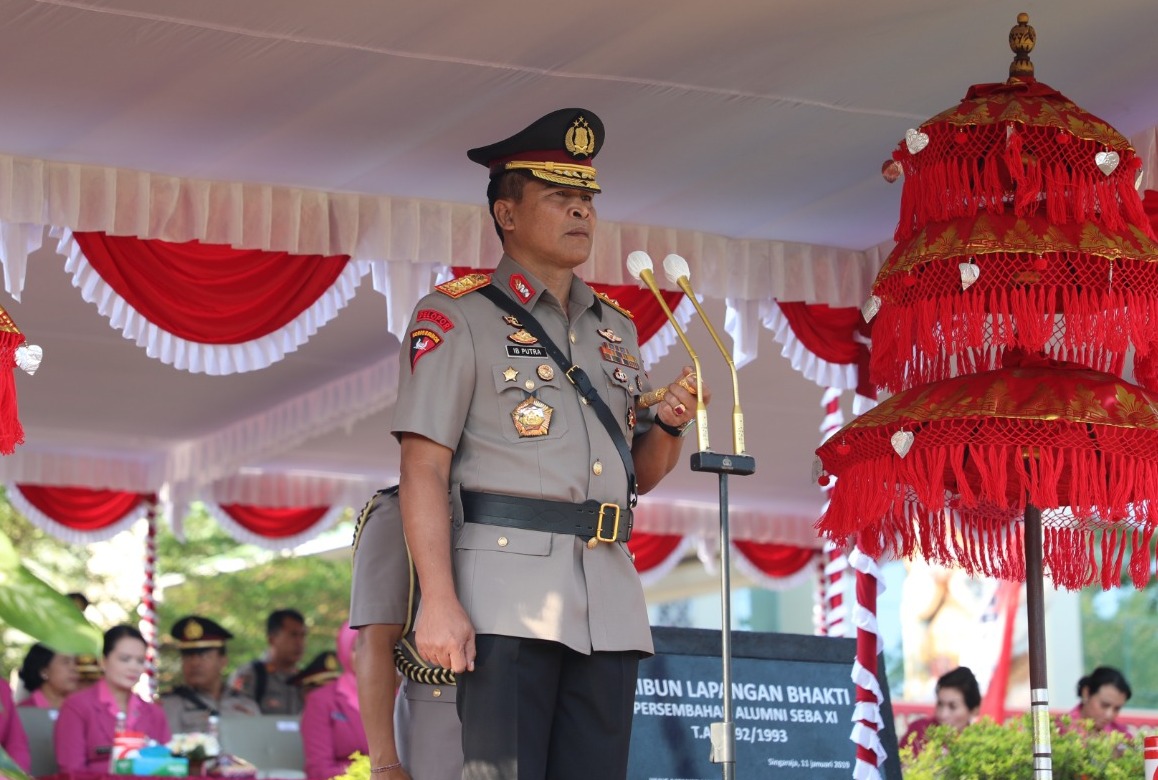 Bali Regional Police Chief Leads the Opening Ceremony of Diktukba ...